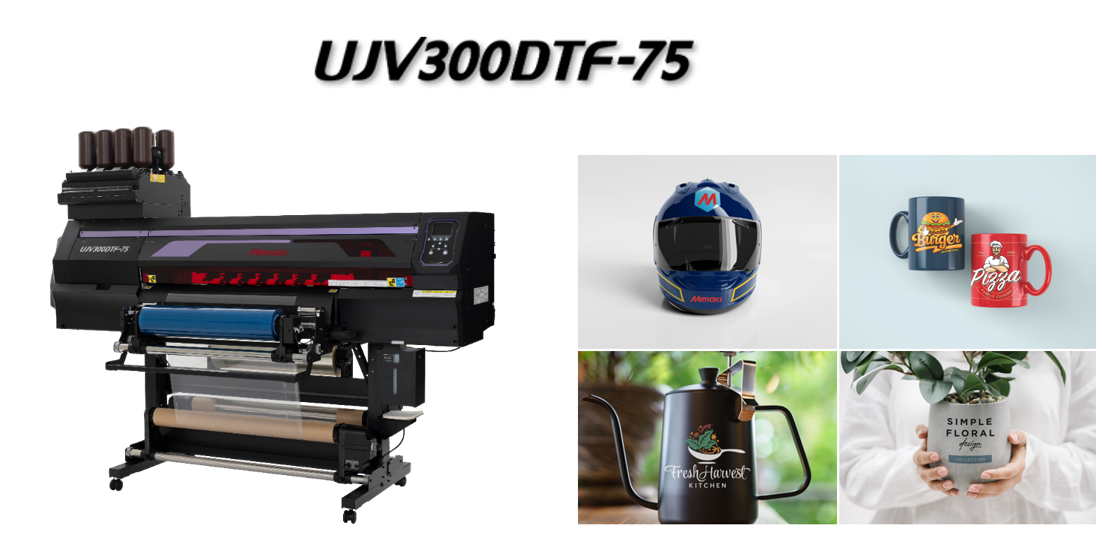 Mimaki announces the UV-DTF Printer "UJV300DTF-75" Release. Solve print shape issues – Creating ...
